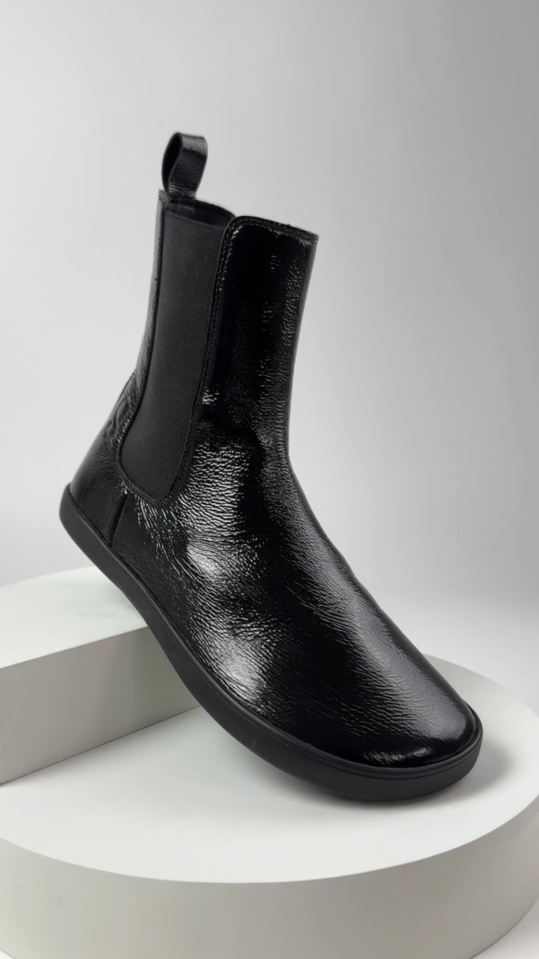 Barefoot Chelsea boots MAJESTY Black | SHAPEN barefoot